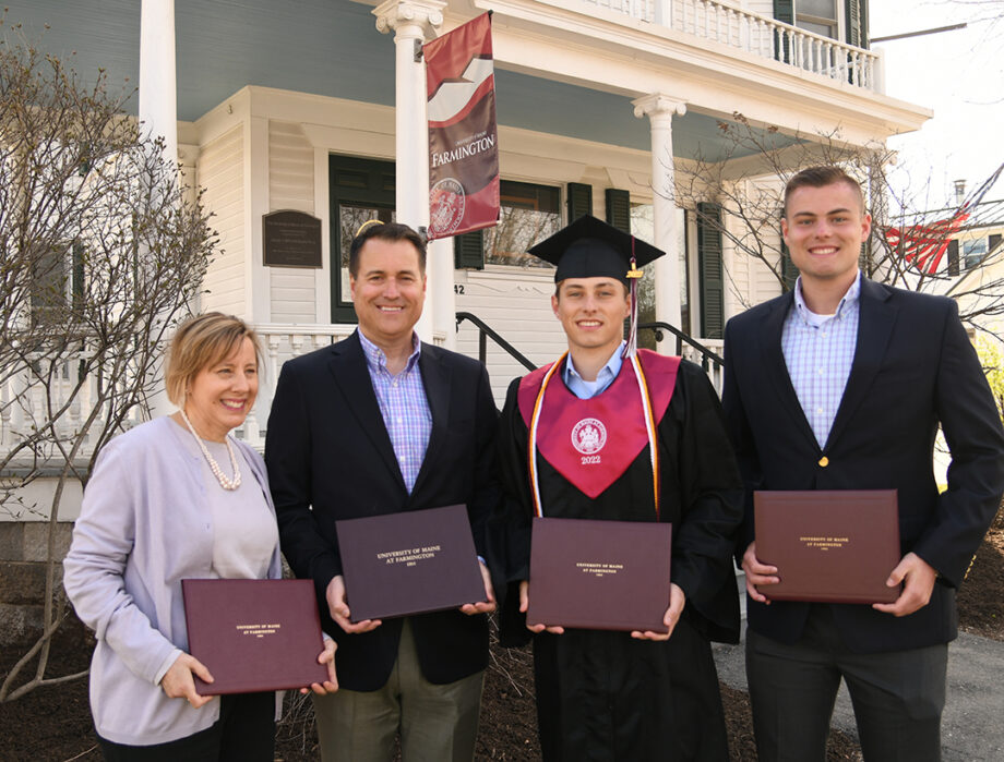 Proud family of Farmington graduates celebrates son’s 2022 UMF ...